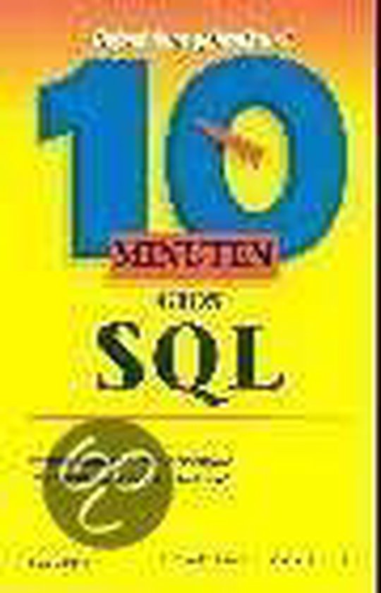 SQL 10 Minutes, Ben Forta | 9789039513538 | Boeken | bol