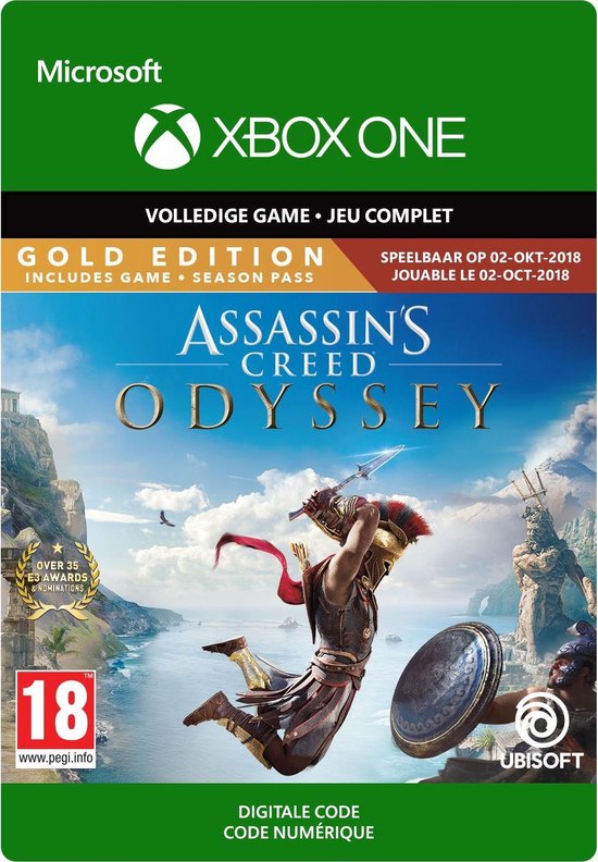 Assassin's Creed Odyssey: Gold Edition- Xbox One | Games | bol.com
