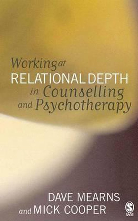 Working at Relational Depth in Counselling and Psychotherapy (ebook ...