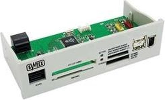 Sweex Multi Panel & Card Reader 53-in-1 geheugenkaartlezer | bol.com