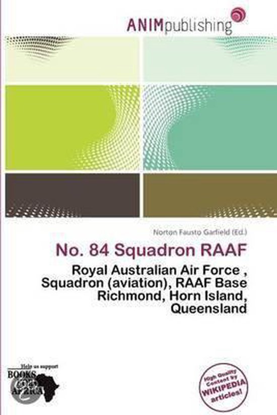 No. 84 Squadron Raaf | 9786200797643 | Boeken | bol.com