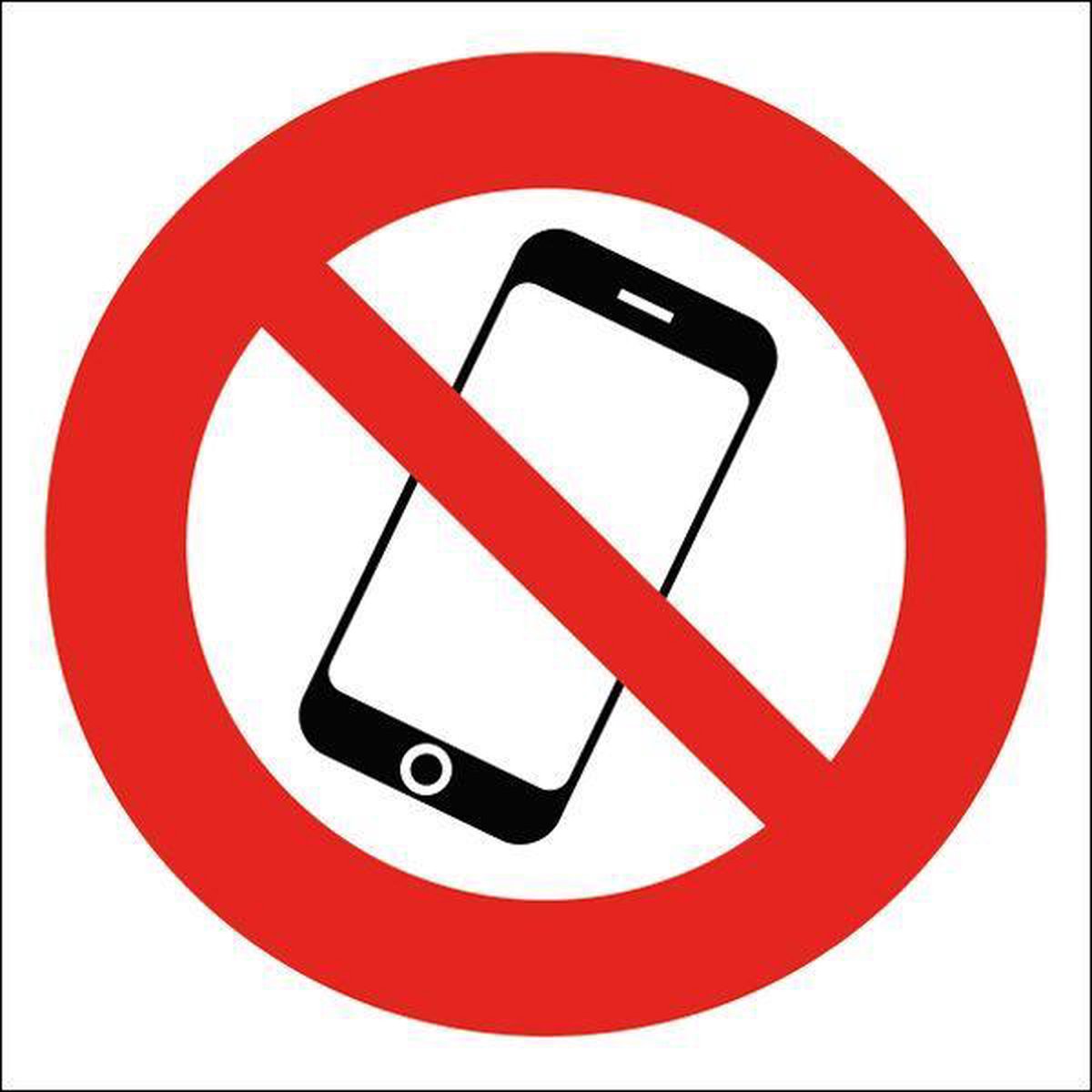 Hier niet bellen, verboden te bellen stickers - 5 stickers - Promessa ...