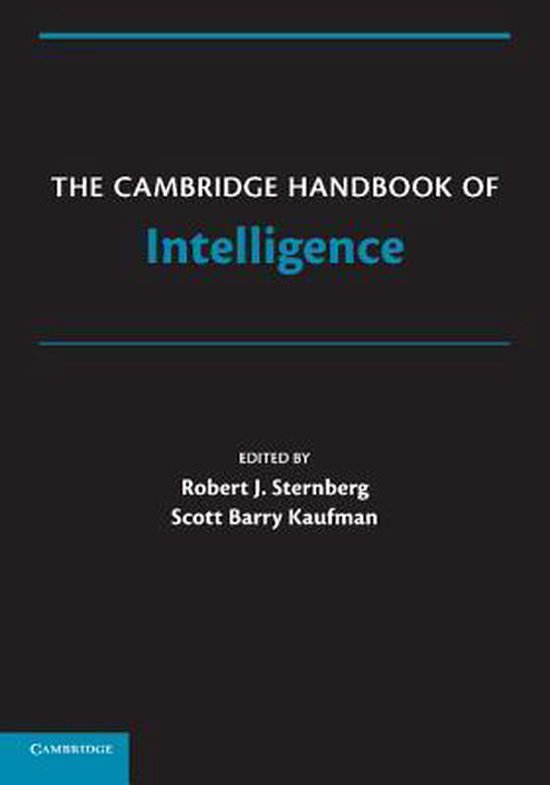 Cambridge Handbook Of Intelligence | 9780521739115 | Robert J ...