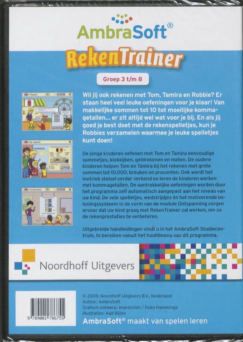 Ambrasoft Reken Trainer 2009-2010 | bol.com