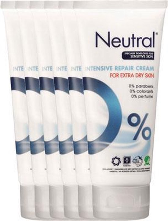 Neutral Intensive Repair Cream - 6 x 100 ml - Voordeelverpakking | bol.com