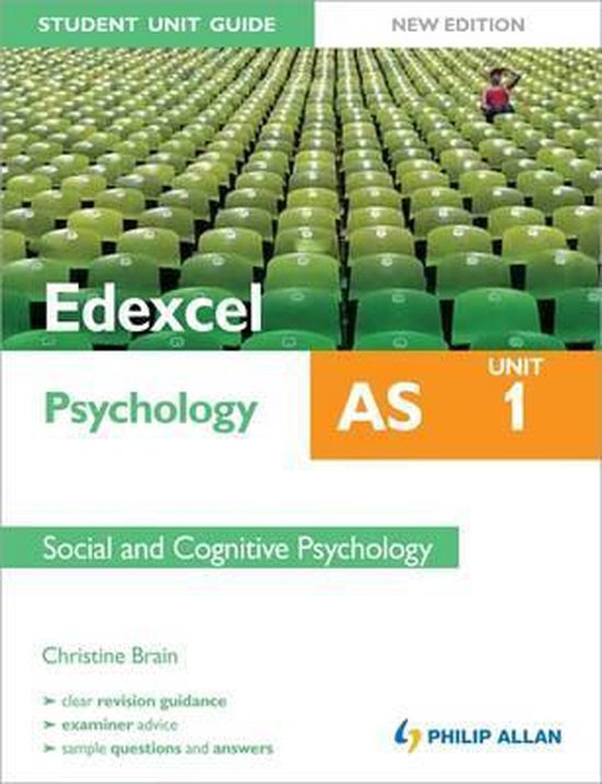Edexcel AS Psychology Student Unit Guide | 9781444162844 | Christine ...