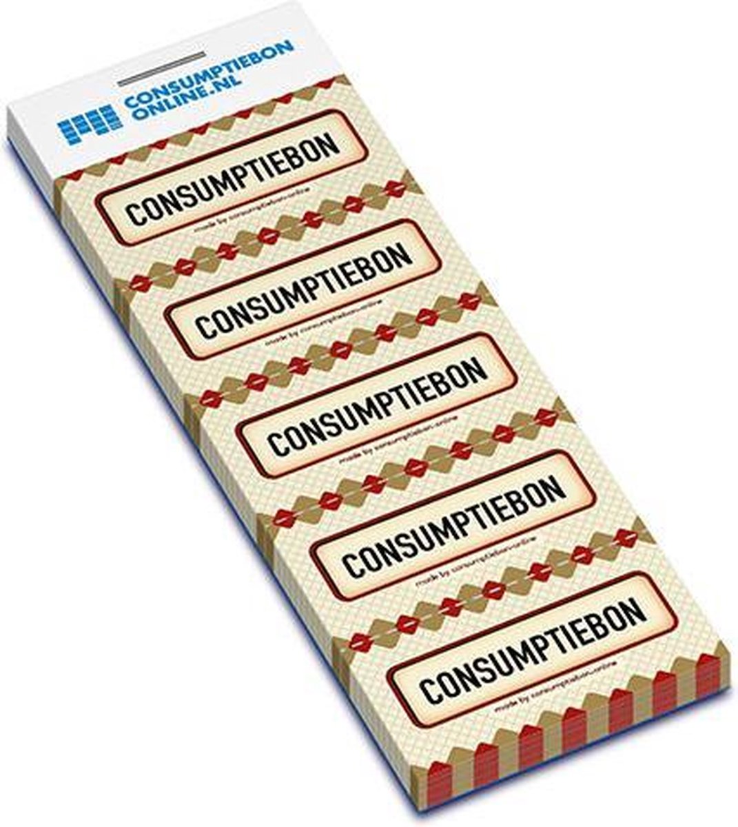 Consumptiebonnen Oldschool 3.5 • 2.000 bonnen | bol.com