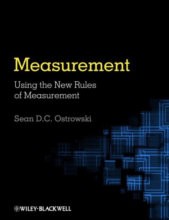 Measureme Using The New Rules Of Meas | 9781118333013 | SD Ostrowski ...