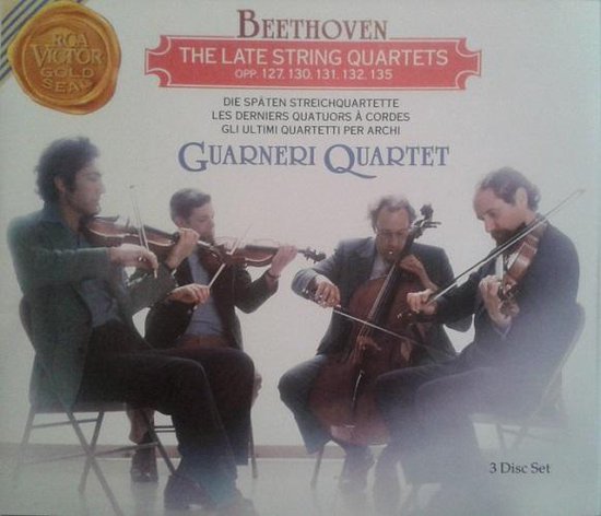 BEETHOVEN: THE LATE STRING QUARTETS, Guarneri Quartet | CD (album) | Muziek | bol.com