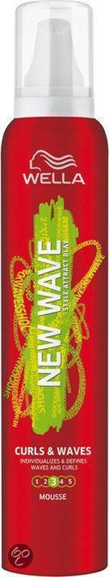 Wella New Wave Curls & Waves - Mousse | bol.com