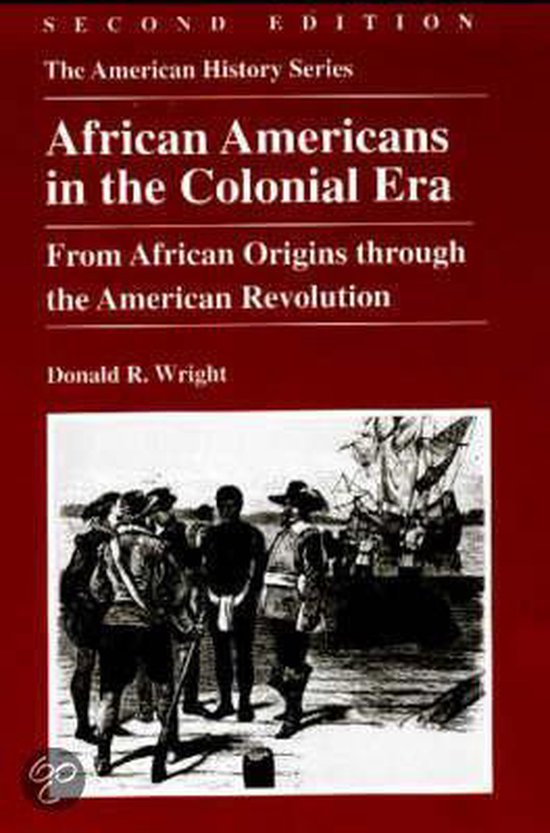 African Americans In The Colonial Era | 9780882959559 | Donald R ...