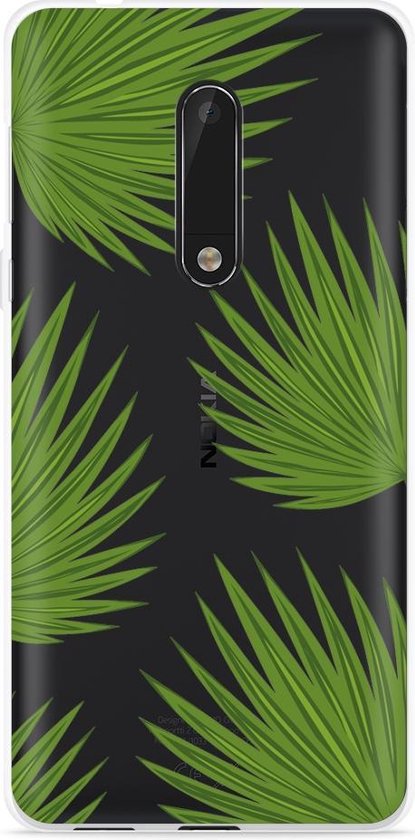 Nokia 5 Hoesje Palm Leaves Large | bol.com