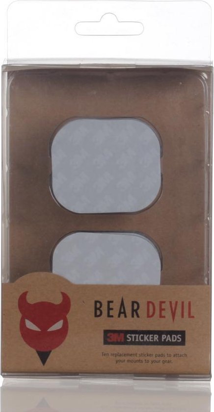 BearDevil Adhesive Sticker (10x) | bol.com