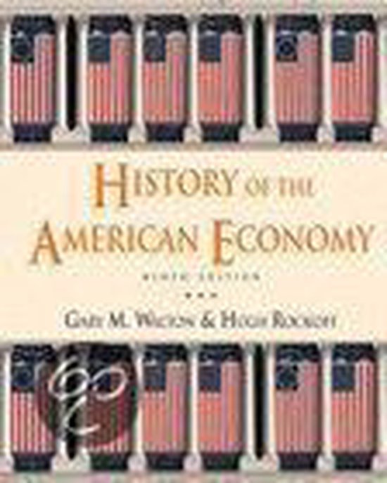 History Of The American Economy | 9780030341335 | Hugh Rockoff | Boeken ...