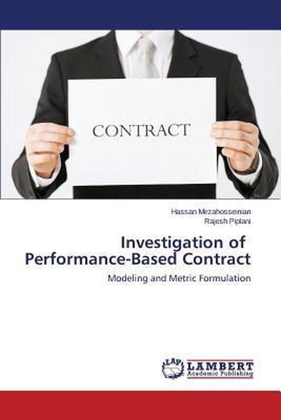Investigation of Performance-Based Contract | 9783659619366 ...