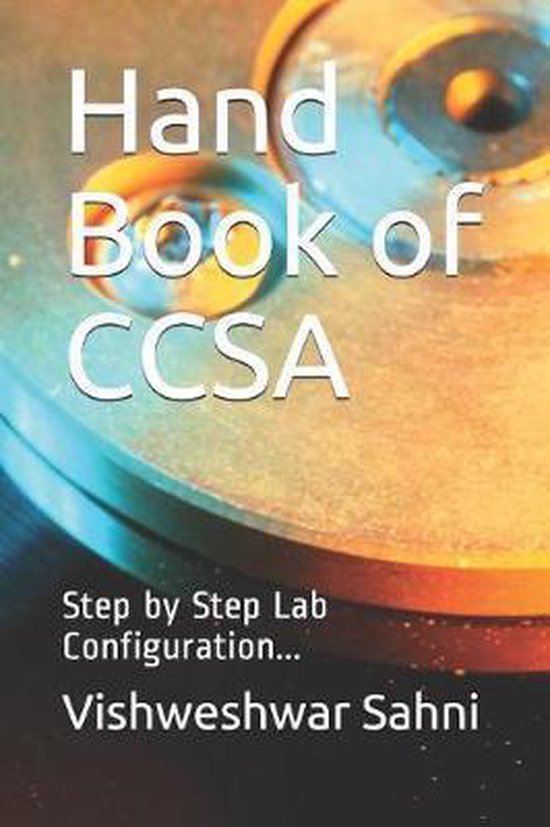 Hand Book of Ccsa, Vishweshwar Sahni | 9781980434184 | Boeken | bol.com