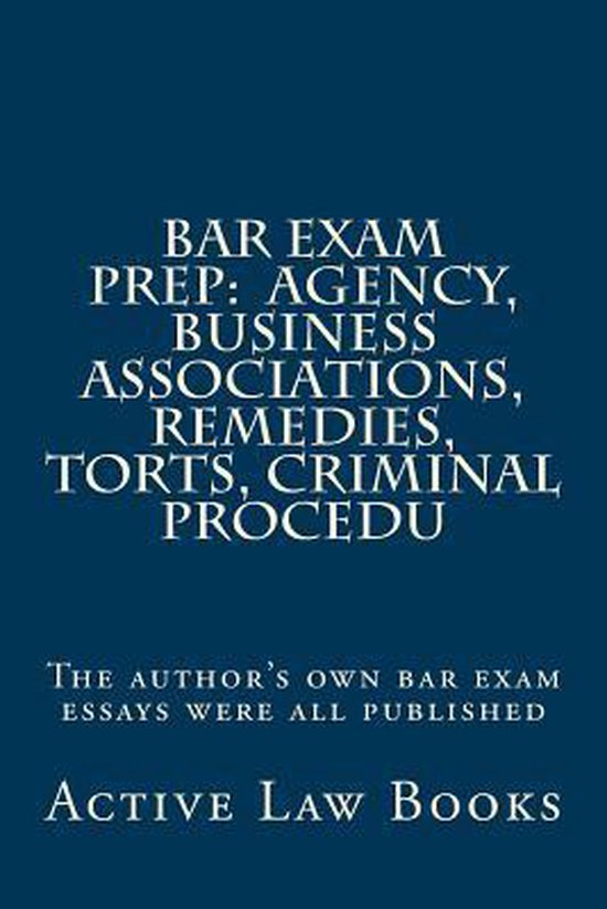 Bar Exam Prep, Active Law Books | 9781543291292 | Boeken | bol.com
