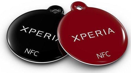 Sony Smart Tags - NFC kit (2 stuks) (zwart en rood) | bol