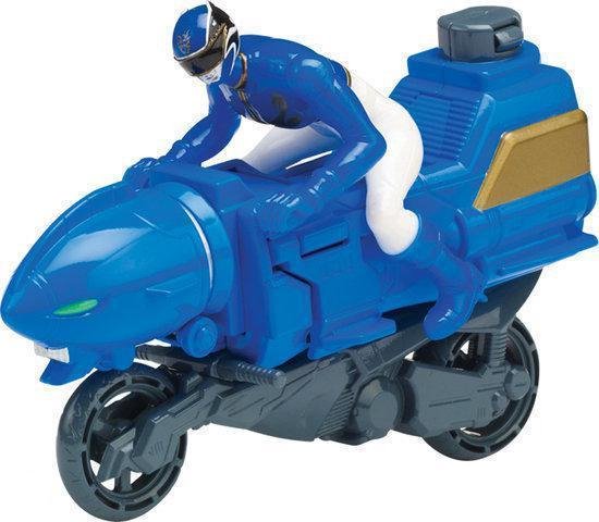 Power Rangers - Moto MegaForce Ranger - Blauw | bol.com