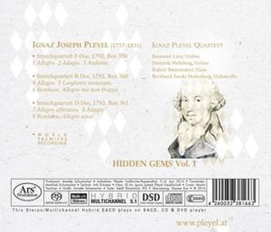 Ignaz Joseph Pleyel: Hidden Gems, Vol. 1 | 4260052381663 | Boeken | bol