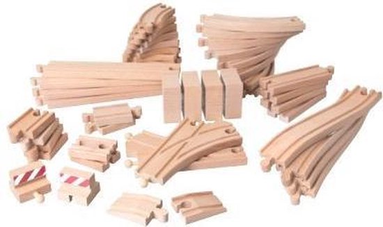 BRIO Treinrails - 50 Stuks - Uitbreid Je BRIO Wereld | bol