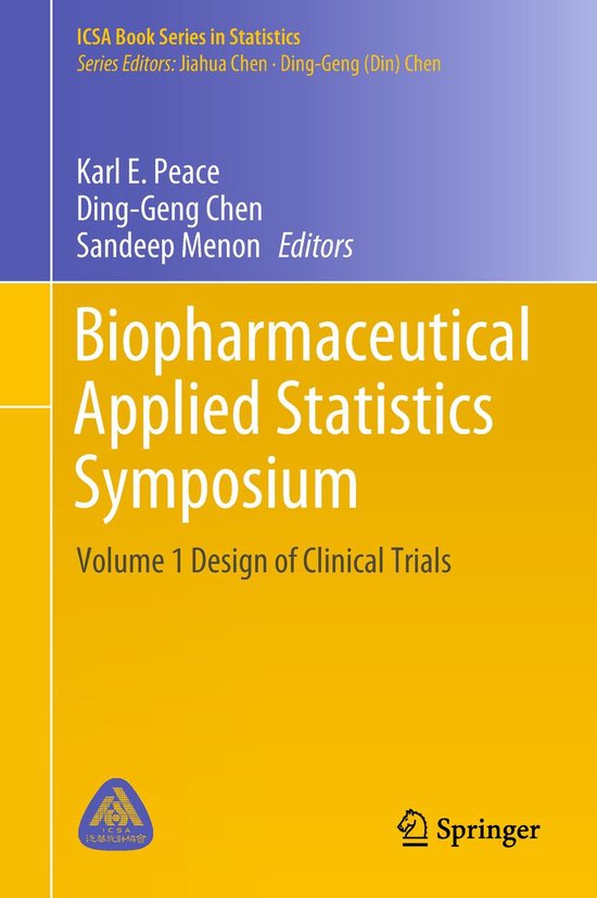ICSA Book Series in Statistics - Biopharmaceutical Applied Statistics Symposium... | bol