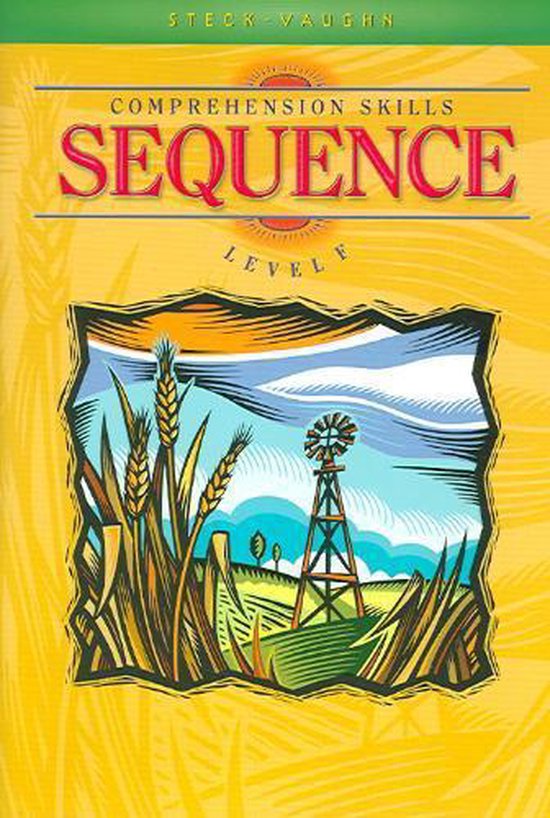 Steck-Vaughn Comprehension Skill Books: Student Edition Sequence ...