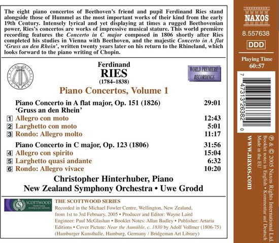 Christopher Hinterhuber, New Zealand Symphony Orchestra, Uwe Grodd ...