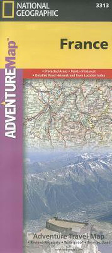 National Geographic Adventure Map France | bol.com