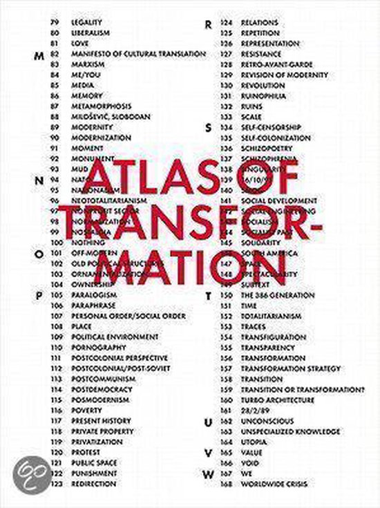 Atlas Of Transformation, Fredric Jameson | 9783037641477 | Boeken | bol