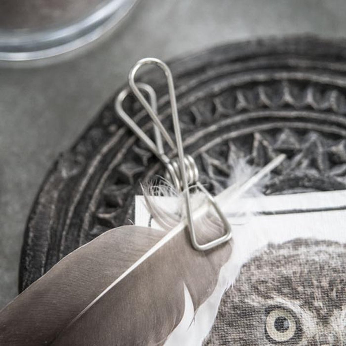 Set van 20 Metalen Knijpers | 20 Decoratieve Knijpers | bol