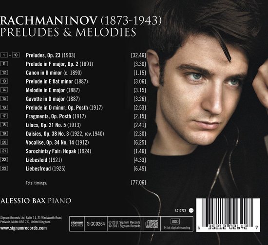 Preludes & Melodies, Alessio Bax | CD (album) | Muziek | bol.com