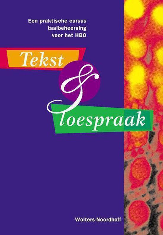 Tekst & toespraak | 9789001192921 | Boeken | bol.com