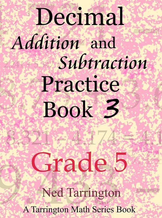 Grade 5 Decimal Addition and Subtraction Practice 3 - Decimal Addition ...