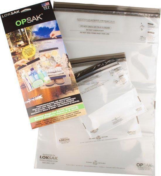 LokSak OpSak - Water- en Geurdichte Hoezen - Set Van 3 - 7 x 7 cm, 9 x ...