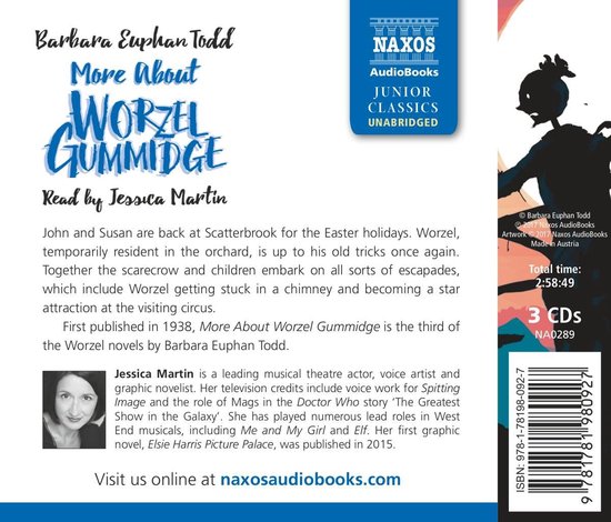 More About Worzel Gummidge (CD), Barbara Euphan Todd | 9781781980927 ...