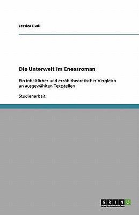 Die Unterwelt im Eneasroman | 9783640207503 | Jessica Rudi | Boeken ...