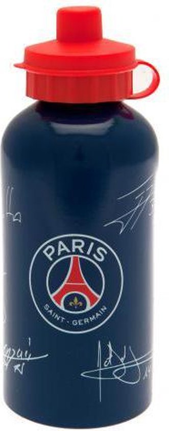 Paris Saint Germain - Aluminium Drinkbus Handtekeningen - PSG - Blauw ...