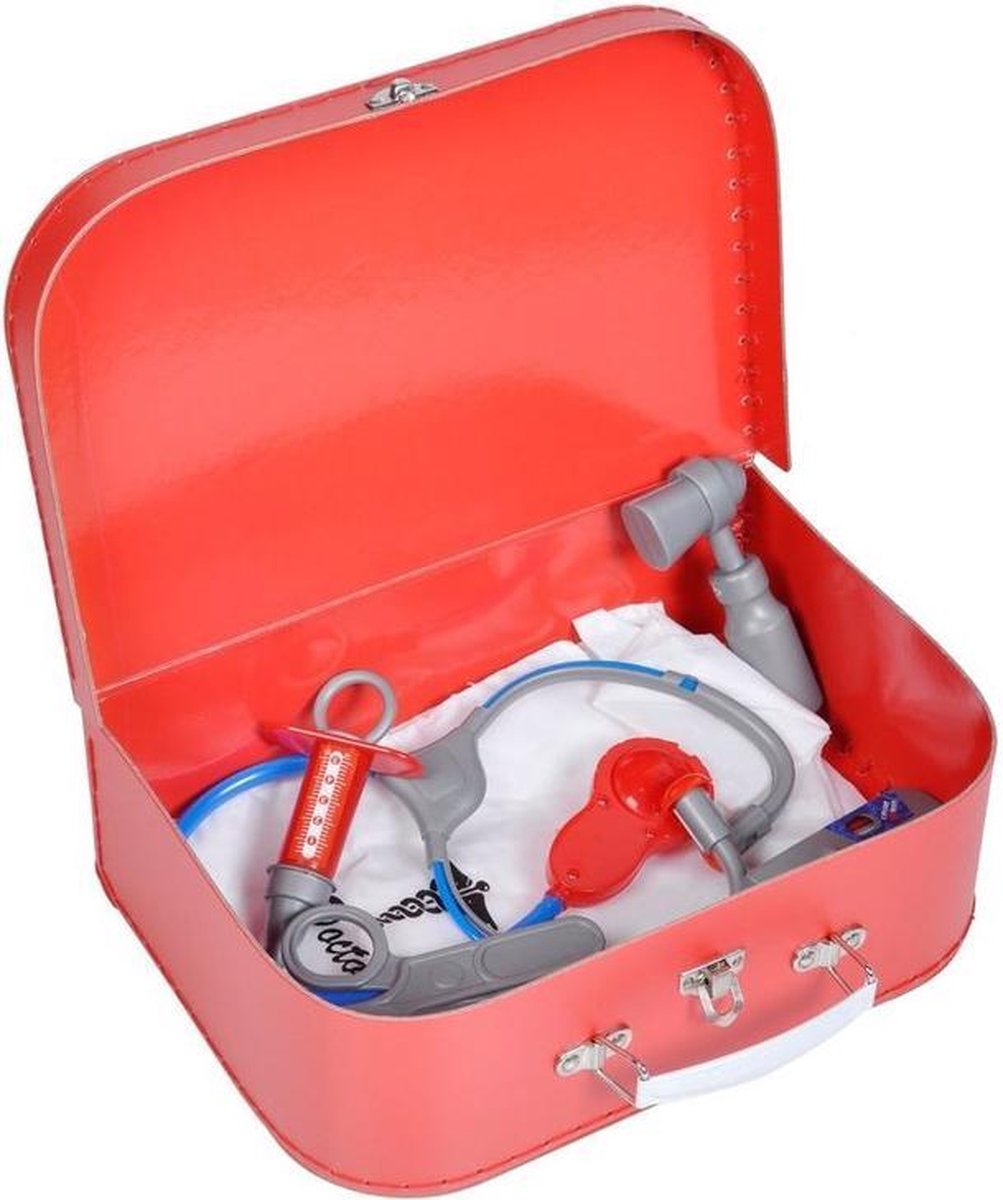 Dokterskoffer met doktersjas en accessoires | bol.com