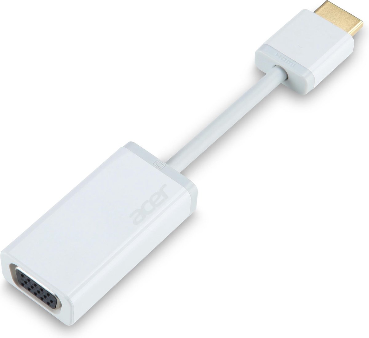 Acer NP.CAB1A.001 tussenstuk voor kabels HDMI VGA Wit | bol.com