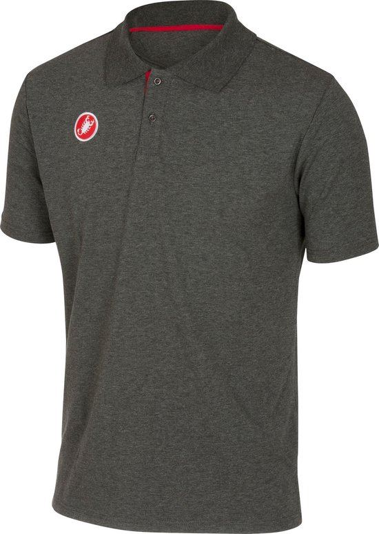 Castelli Casual kleding Heren Grijs / CA Race Day Polo Melange Grey - S ...