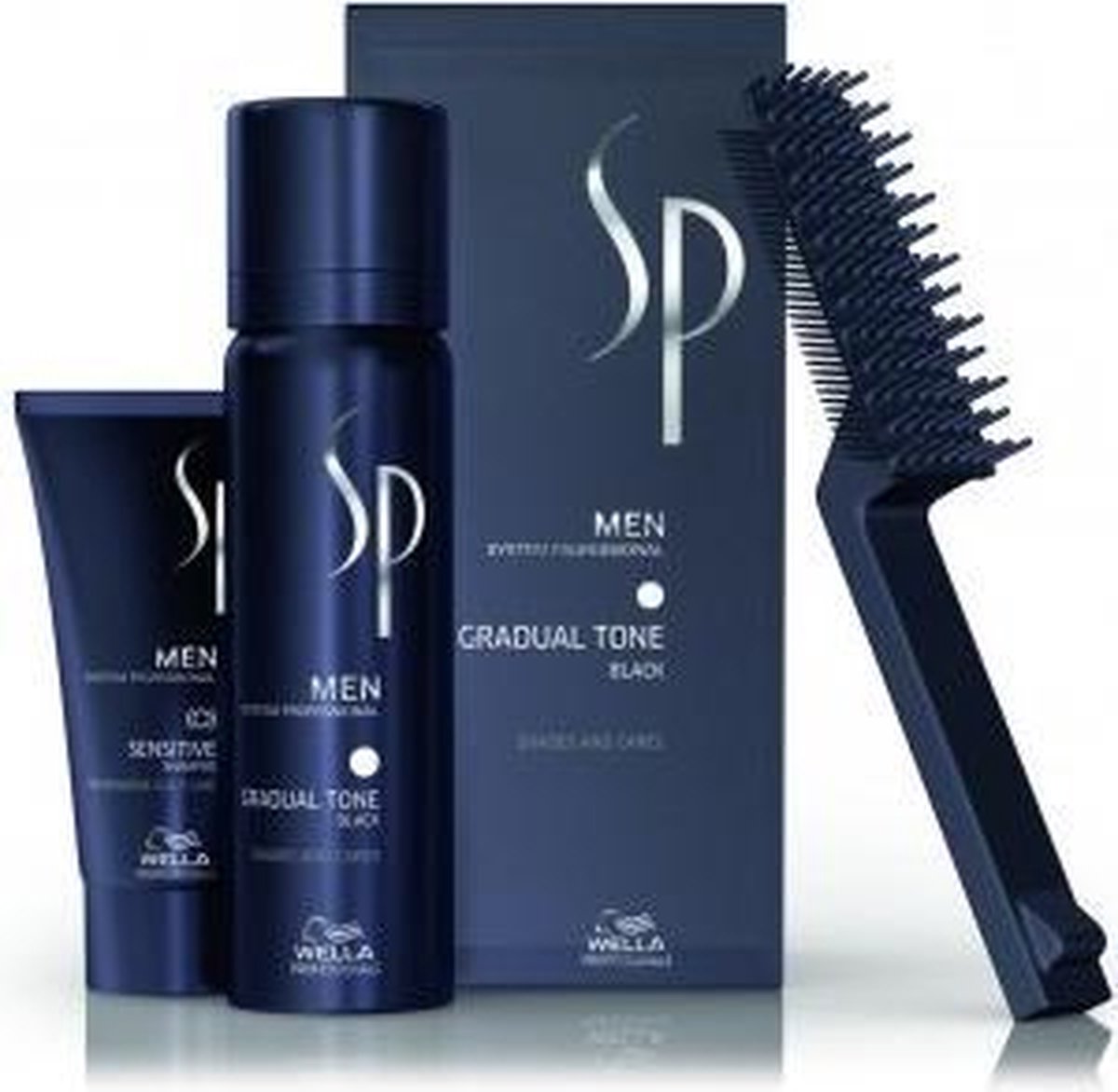 Wella - Men Care Gradual Tone Black - 30ml | bol.com