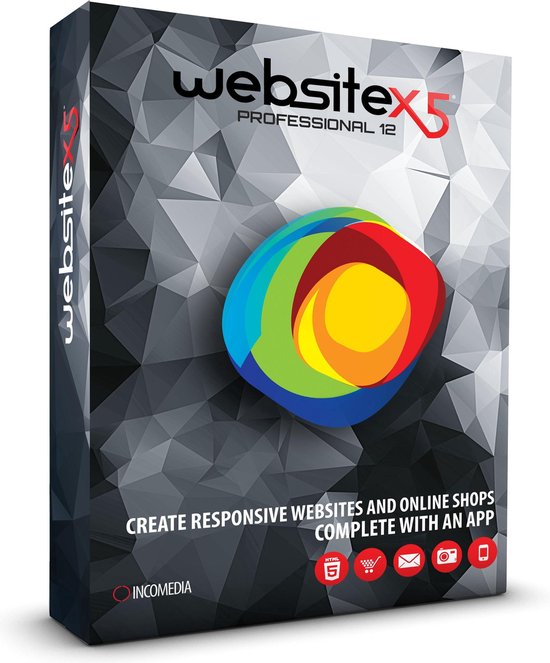 Incomedia WebSite X5 Professional 12 | bol.com