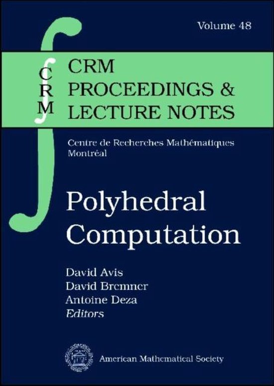 Polyhedral Computation 9780821846339 Boeken 