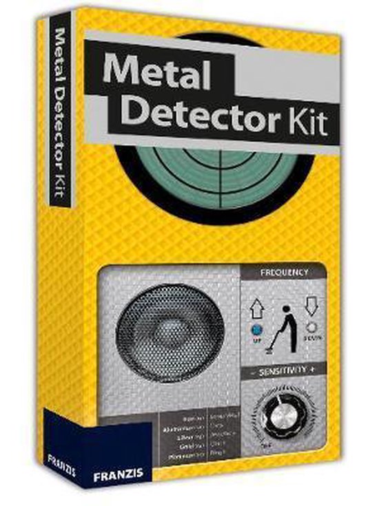 Franzis Make Your Own Metal Detector Kit & Manual | bol