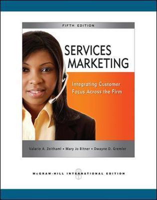 Services Marketing | 9780071263931 | Valarie Zeithaml | Boeken | bol