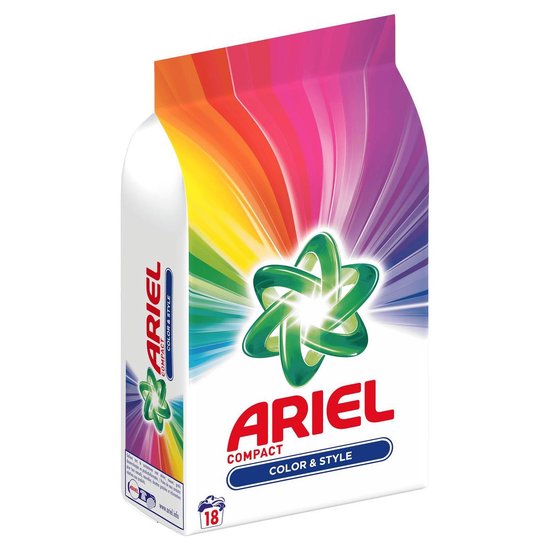 Ariel Color & Style - 18 Lavages - Lessive en poudre | bol.com