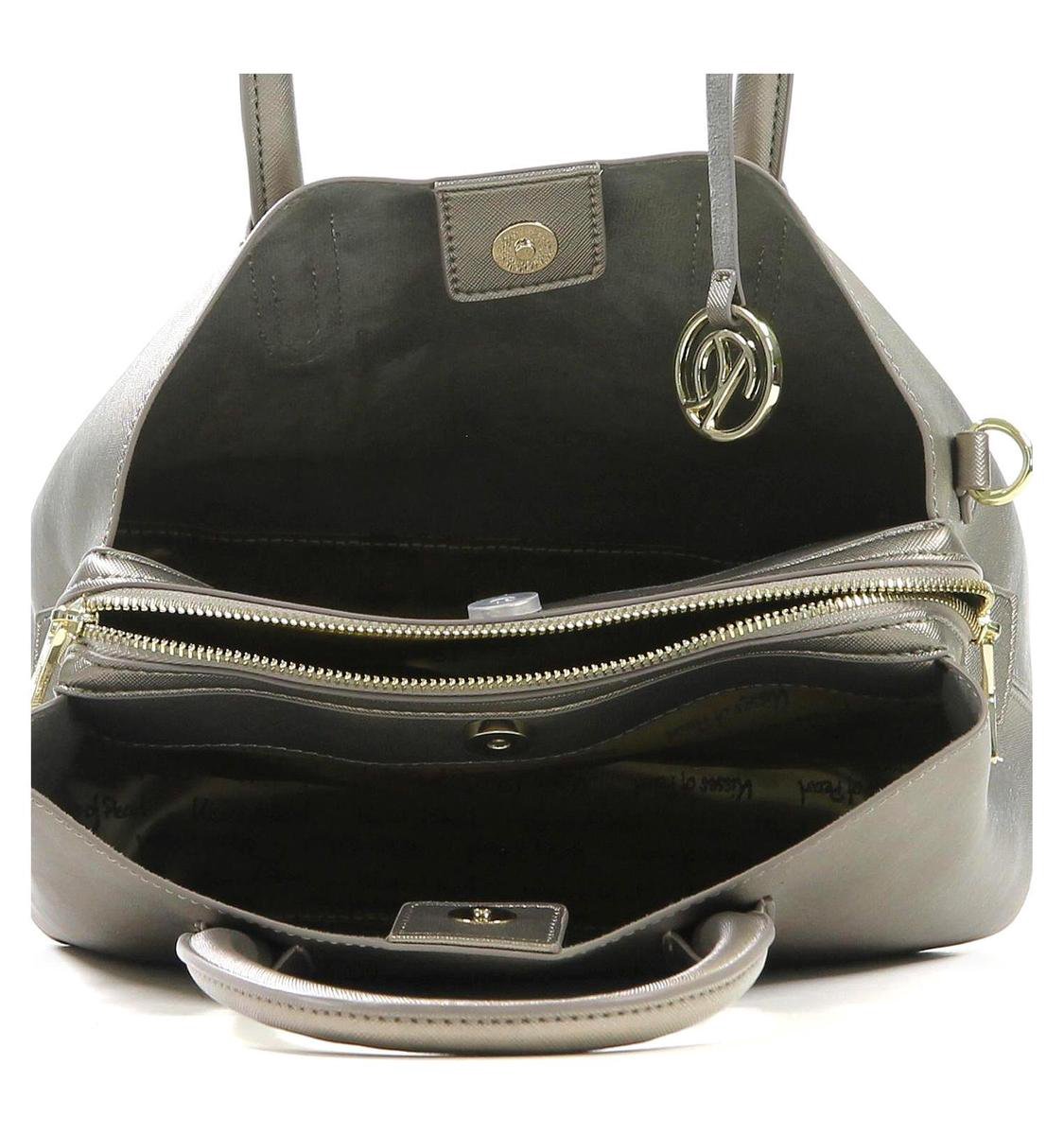 Kisses of Pearl - Afneembare Riem - Trendy - Handtas - Brons | bol.com