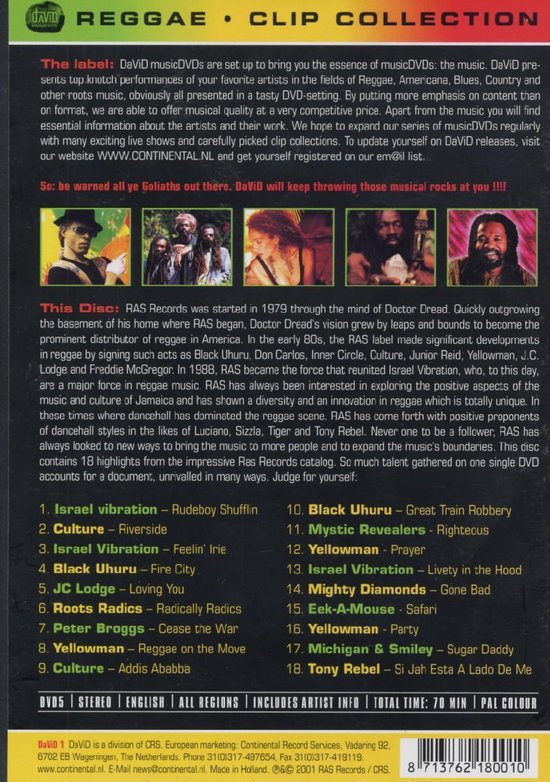 Real Authentic Reggae Bas, various artists | Muziek | bol.com