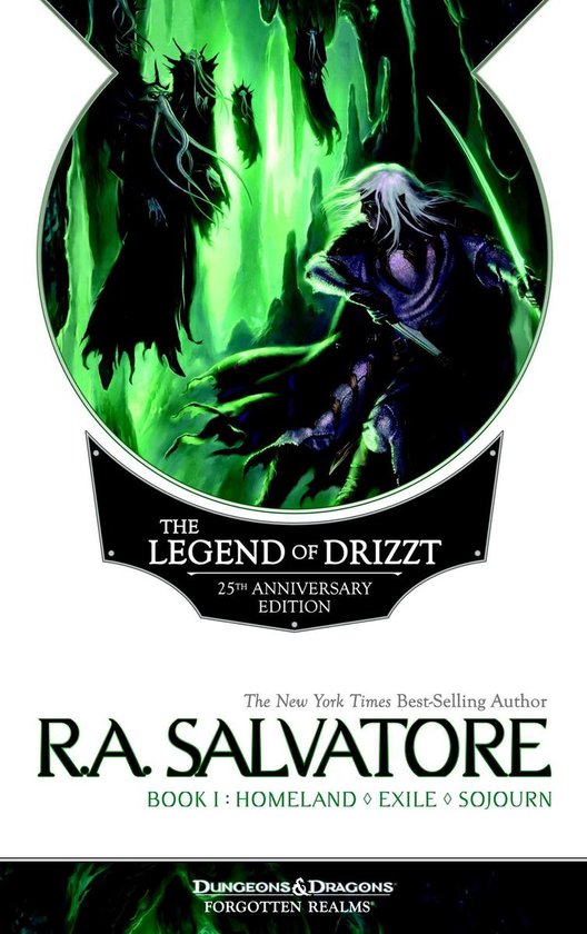 The Legend Of Drizzt 25th Anniversary Edition, Book 1, R.A. Salvatore ...